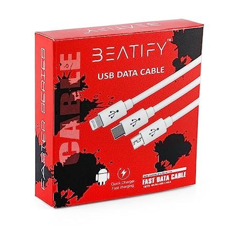 BEATIFY usb cable supervooc Fast Data Cable Compatible with All ...