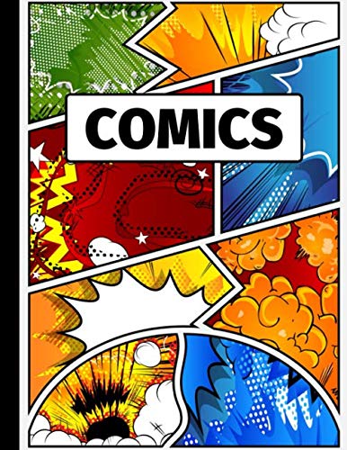 Comics: Blank Comic Book | Make Your Own Comic Strips | Art and Drawing ...