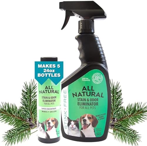 Amazon.com: Stink Free All Natural Stain & Urine Odor Eliminator Pet ...