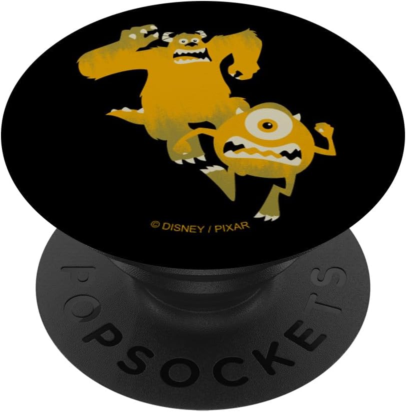 Amazon.com: Disney PIXAR Mike and Sulley On the Run PopSockets Standard ...
