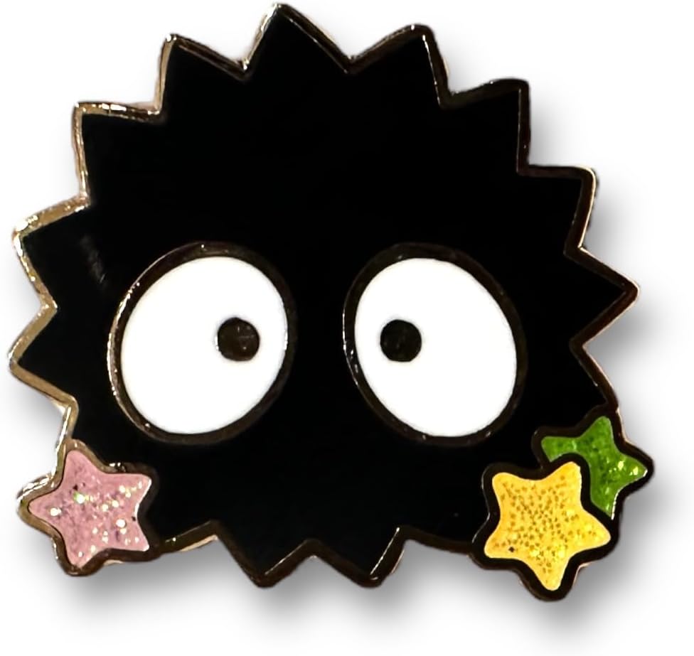 Amazon.com: Dust sprites Pin anime dust sprite enamel pin haku enamel ...