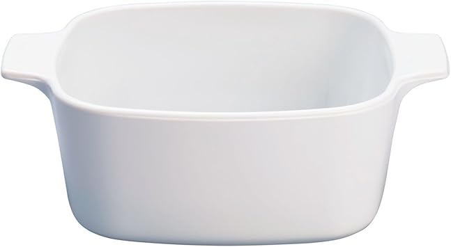 Amazon.com: CORNINGWARE StoveTop PYROCERAM Just White 1.5L Casserole ...