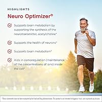 Amazon.com: Jarrow Formulas Neuro Optimizer - 120 Capsules - Brain ...