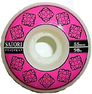 Amazon.com : Satori Movement Linked Logos Wheels (55mm, Pink ...