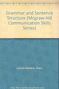 9780070679047: Grammar and Sentence Structure (McGraw-Hill ...