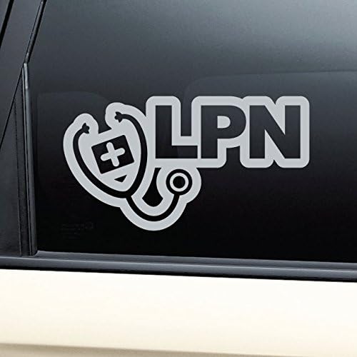 Amazon.com: LPN Licensed Practical Nurse Vinyl Decal Laptop Car Truck ...
