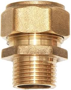 Amazon.co.jp: GUOOL 6x Brass Barb Screw Compression Male Aluminum ...