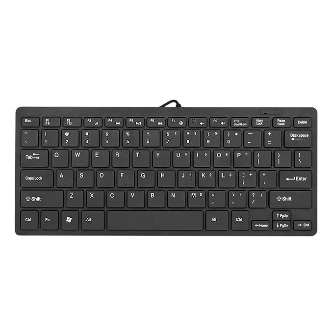 Amazon.in: Buy Generic K-1000 Mini Wired USB Keyboard 78 Keys Small ...