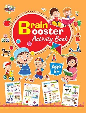 Brain Booster Activity Book - Age 5+ (Fun Learning Activity Book for ...
