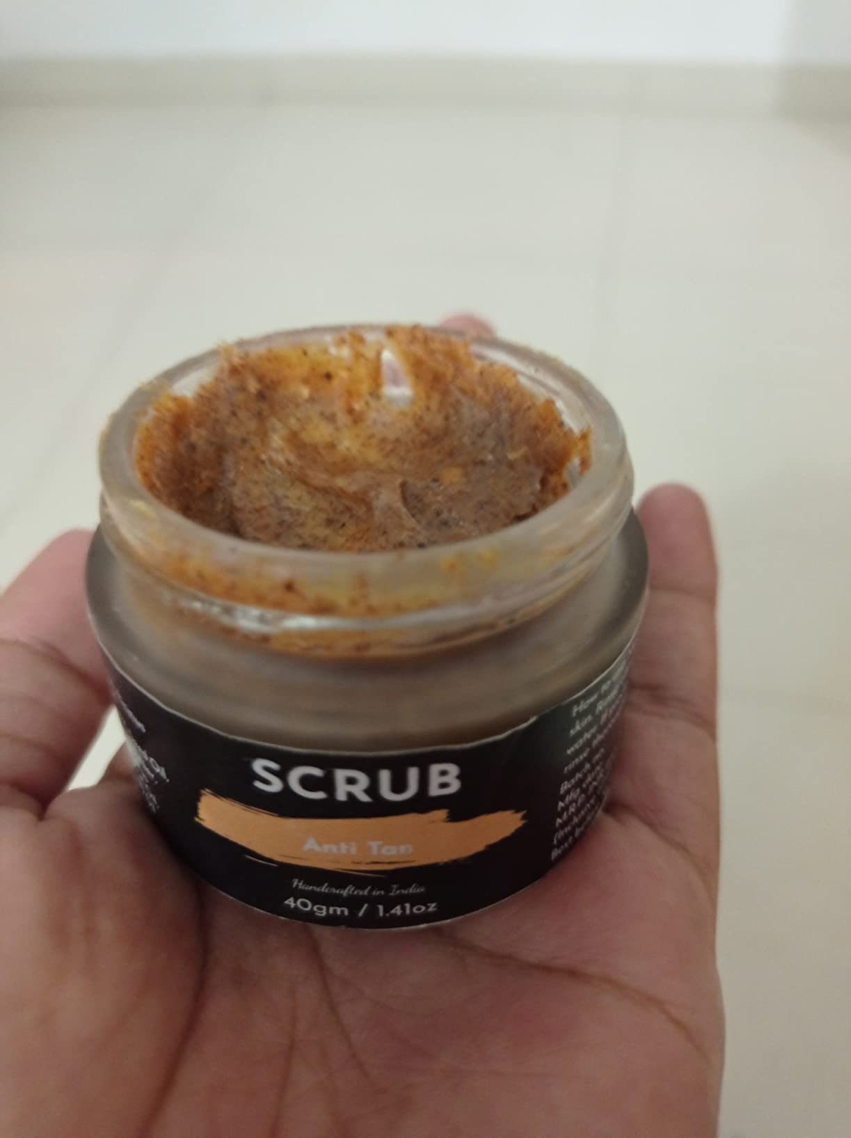 Buy Ecocradle Tan Removal Scrub for Face & Body | De-tan Scrub with ...