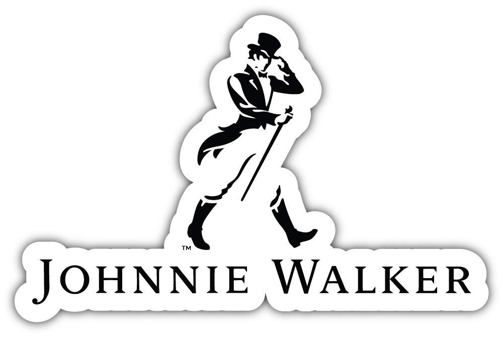 Buy Johnnie Walker Logo - Sticker Graphic - Auto, Wall, Laptop, Cell ...
