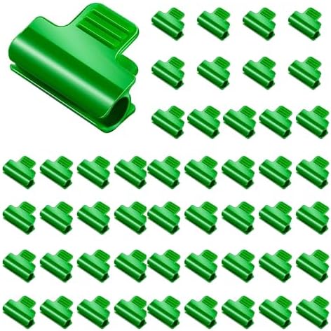 50Pcs Greenhouse Clamps - Plastic Greenhouse Shading Net Clips for ...