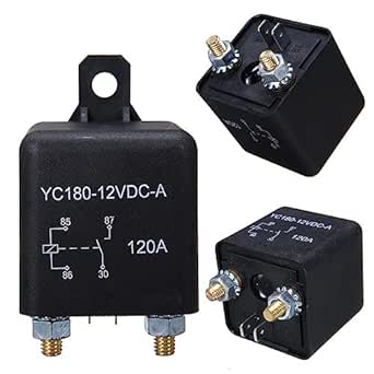 1Pcs Car Truck Start Relays 12V 120A Extra Heavy Duty Split Charge ON ...