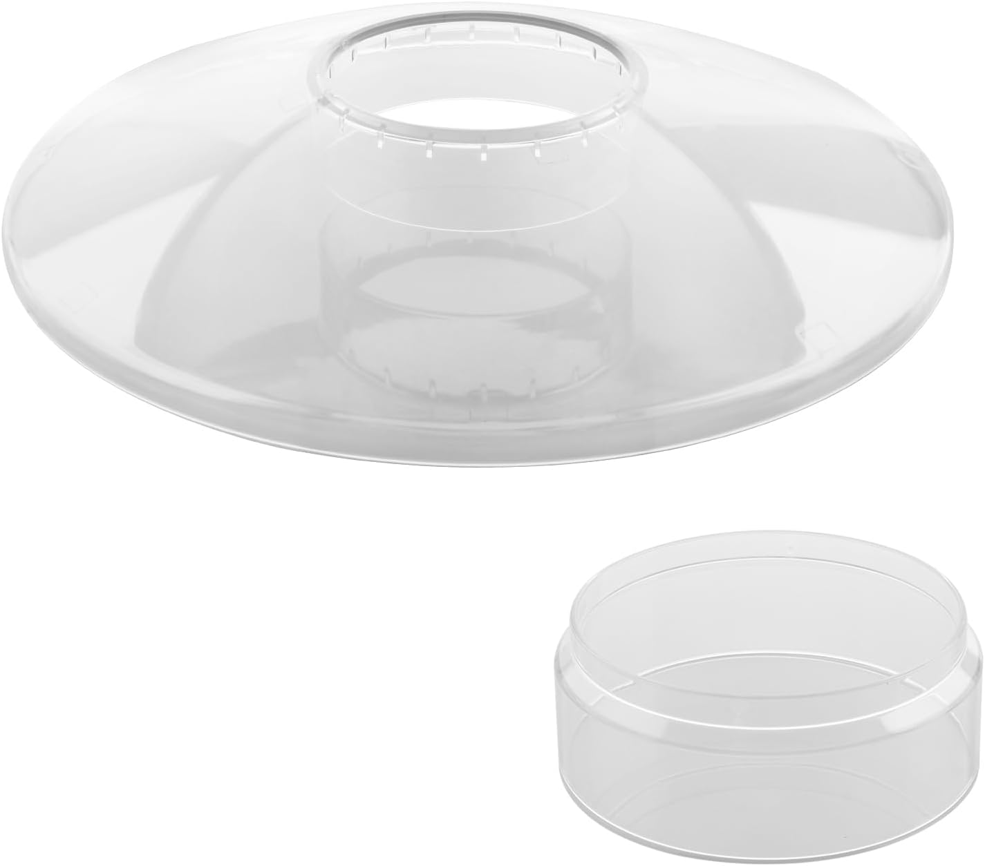 Amazon.com : LEDBarz Universal Bird Feeder Squirrel Guard and Rain ...