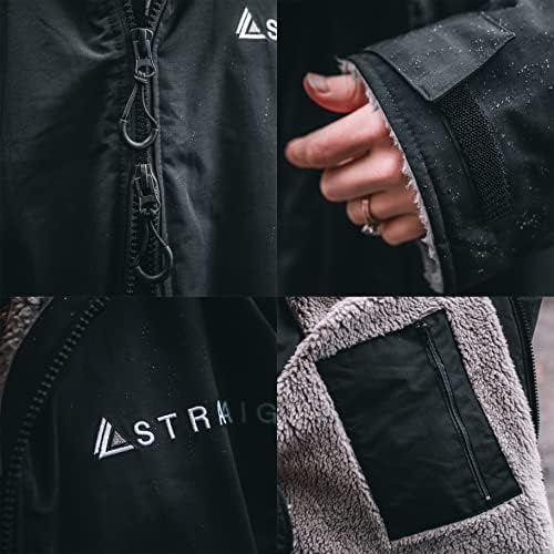 Adult Waterproof Changing Robe with Super Soft Fleece Lining ...