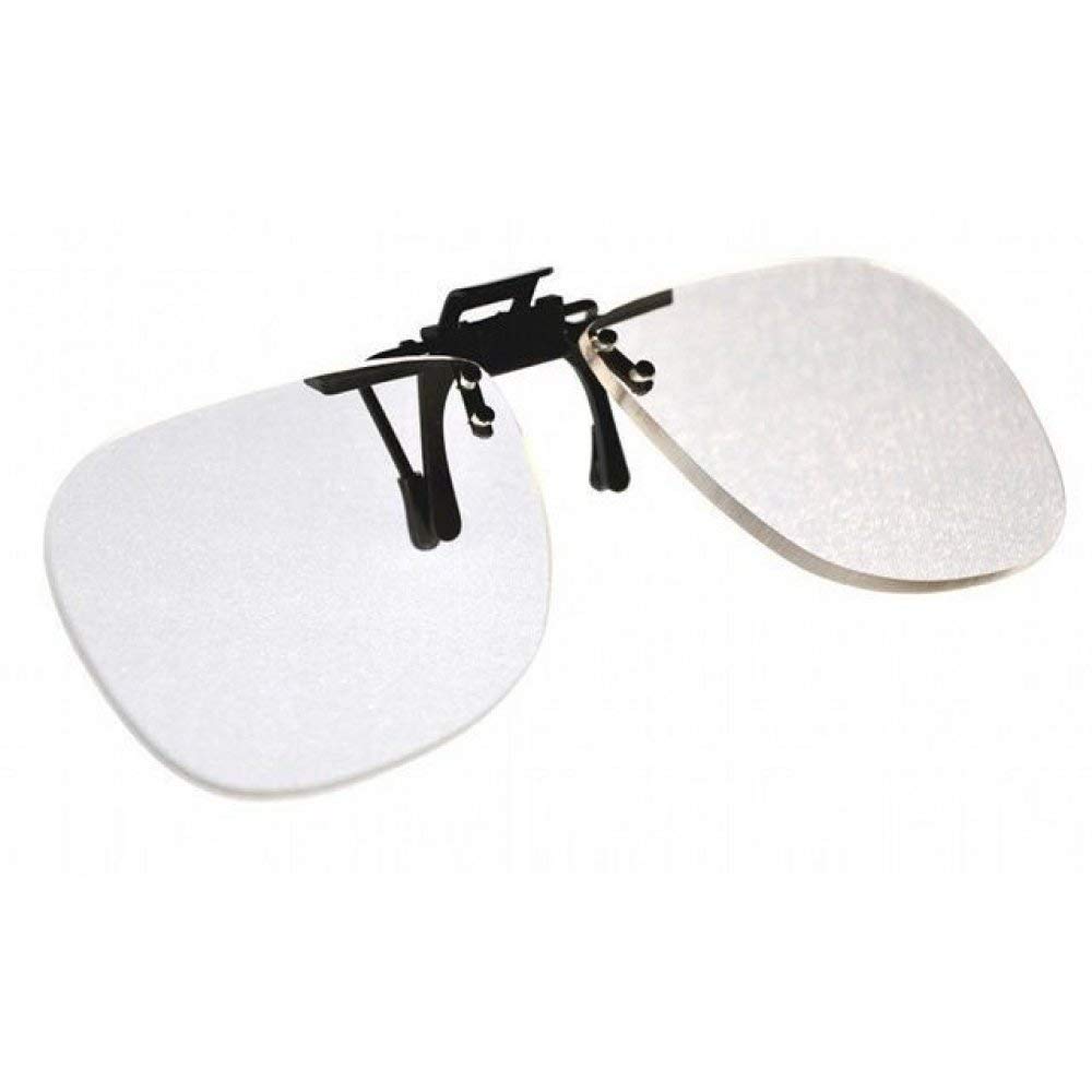 Magna-flip Clip on Flip up & Down Reader Magnifiers, Converts Distance ...
