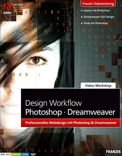 Photoshop & Dreamweaver Design Workflow (PC+MAC-DVD) : Blomenkamp ...