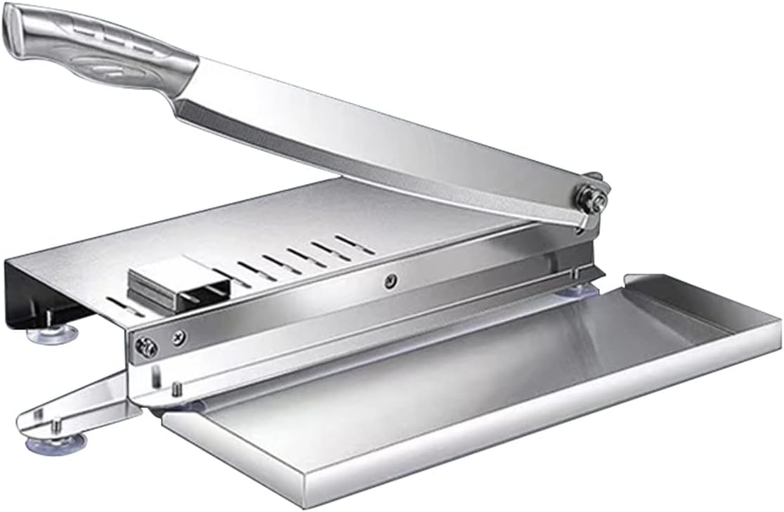 Amazon.com: REOTEL Manual Meat Bone Cutter Ribs Meat Chopper Stainless ...