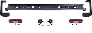 Meso Rear Bumper Bar and End Caps and Lights Compatible with Transit ...
