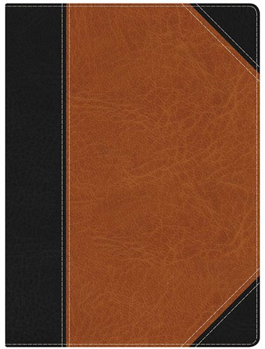 HCSB Study Bible, Black/Brown LeatherTouch: Holman Bible Staff, The ...