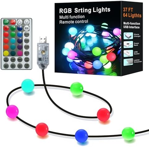 Amazon.com: Smart Fairy Lights 33Ft 100 LED Twinkle String Lights with ...