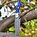 Grace Knives Hunting Knife Damascus Steel Knife Fix Blade Bowie Knife 9 ...