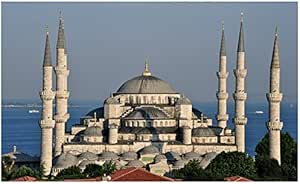 Amazon.com: blue-mosque tourist souvenir Furniture & Decorations magnet ...