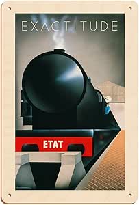 Amazon.com: Exactitude - ETAT French National Railway - Vintage ...
