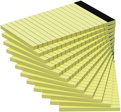 Amazon.com : 12 Pack Note Pads 3x5 Inch, Small Notepad, Pocket Notepads ...