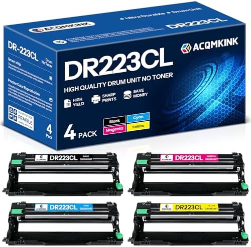 Amazon.com: DR223CL DR-223CL High Yield Drum Unit Set Replacement for ...