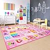Amazon.com: Chicrug Educational Kid Area Rug for Playroom, 5x7 Feet TPR ...