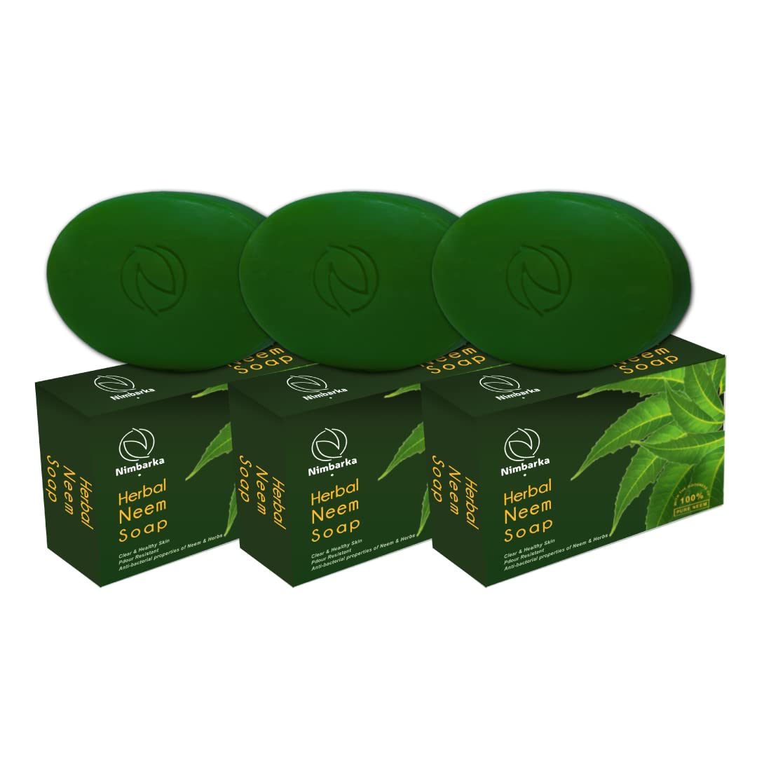 Buy Nimbarka Neem Herbal Soap 100 Gm Pack Of 3 Online at Low Prices in ...