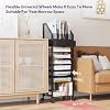 Amazon.com: SWTYMIKI 9-Tier Rolling File Cart - Paper Organizer with ...