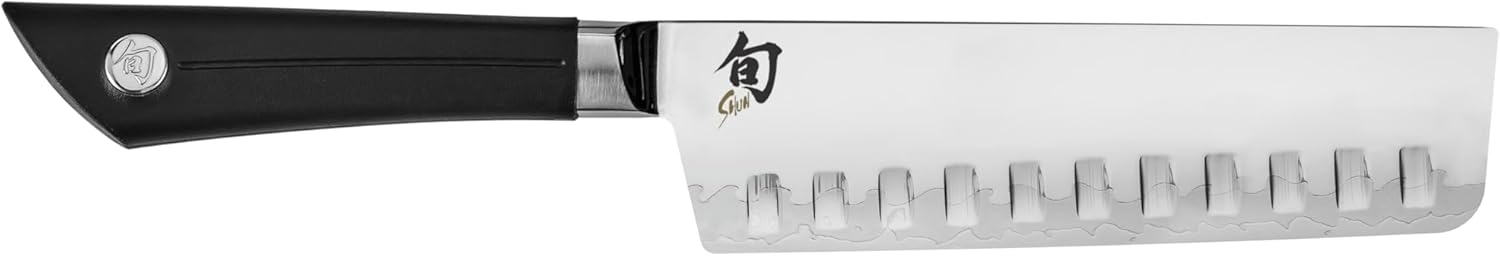 Amazon.com: Shun Sora 6" Hollow Ground Nakiri Knife, Handcrafted ...