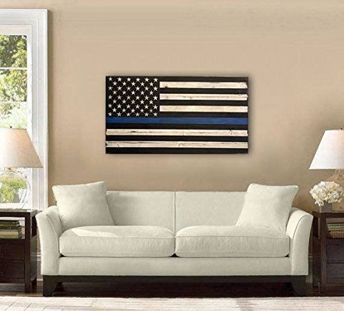 Amazon.com: Thin Blue Line Flag - Large : Handmade Products