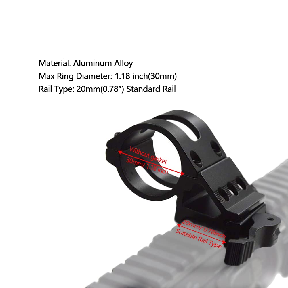 Biker Shorts Women 2-Pack 45 Degree Offset Picatinny Rail Mount - 1 ...