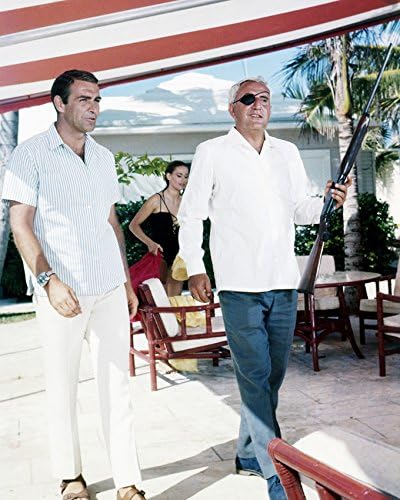 Amazon.com: Thunderball Sean Connery Adolfo Celi Holding Rifle 24X36 ...