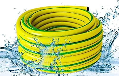 Berry Garden Hose Pipe | 15Mx 1/2 Inch, Yellow Multipurpose Watering ...