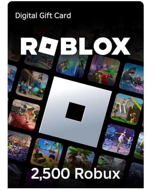 Robux Gift Card Code - 2500 Robux (Digital Code- Email Delivery Within ...