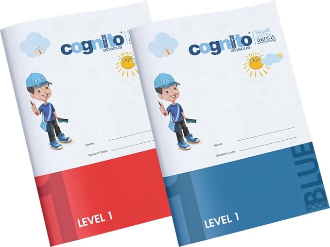 Cognito Abacus - Level 1 Abacus Book Set (Edition 2.0) : Cognito Abacus ...