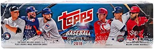 Amazon.com: 2018 Topps Baseball Factory Sealed Retail Set (705 Cards ...