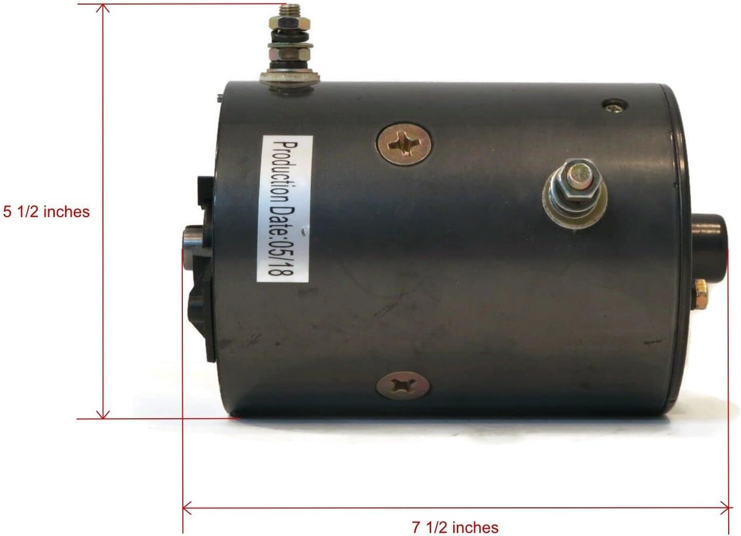 Review The ROP Shop | Heavy Duty 4 1/2" Tang Shaft Snowplow Motor for ...