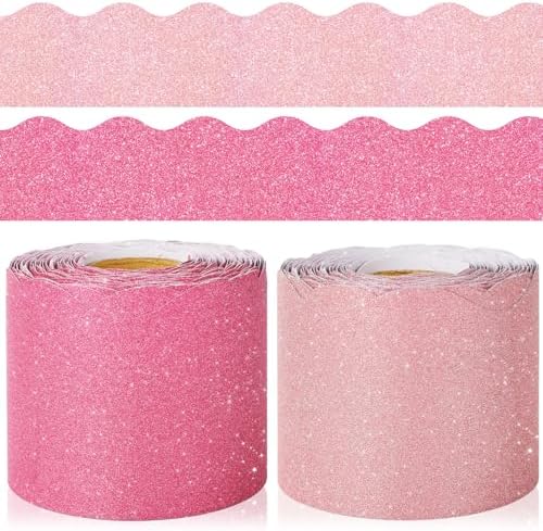 Amazon.com: Whaline 131.2ft Valentine's Day Bulletin Board Borders ...