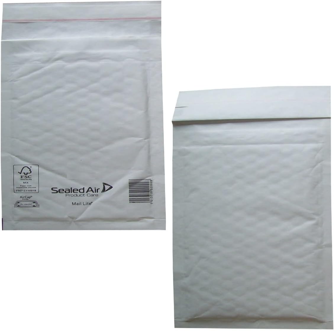 50 Large G/4 A4 Size Mail Lite White Padded Envelopes Mailers - Peel ...