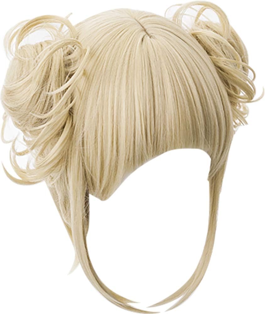 Amazon.com: Mingchuan Master Cosplay Wig for My Hero Academia Toga ...