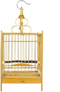 Amazon.com : Large Bird Cage Retro Square Birds Travel Cage for Small ...