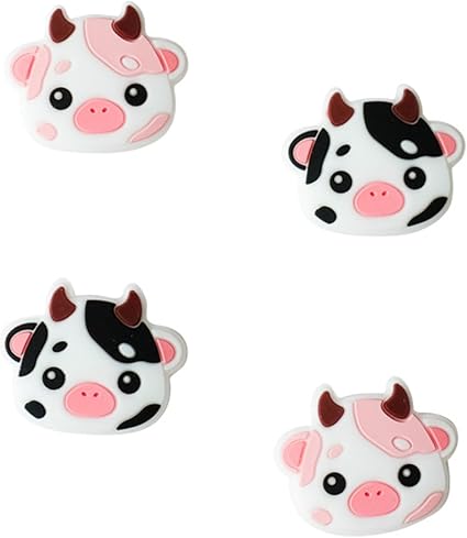 Amazon.com: StickieTech Cow Controller Thumb Grip Caps, Soft Cute ...