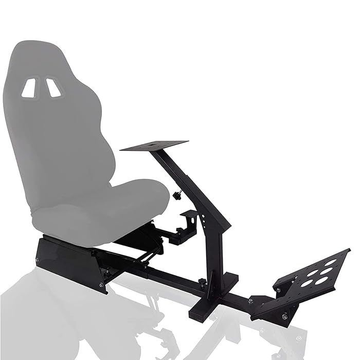 Buy Marada Racing Wheel Stand Simulator Seat with Adjustable for G25 ...