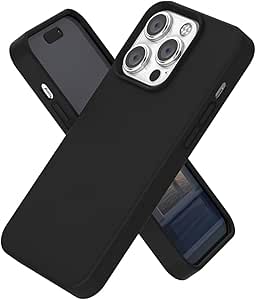 Amazon.com: SOH for iPhone 14 Pro Max Case, Liquid Silicone Case, Full ...