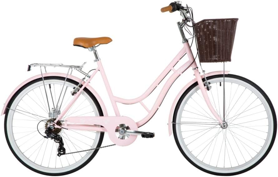 Classic Heritage Ladies Step Through Dutch Style Bicycle, 26" Wheel, 7 ...